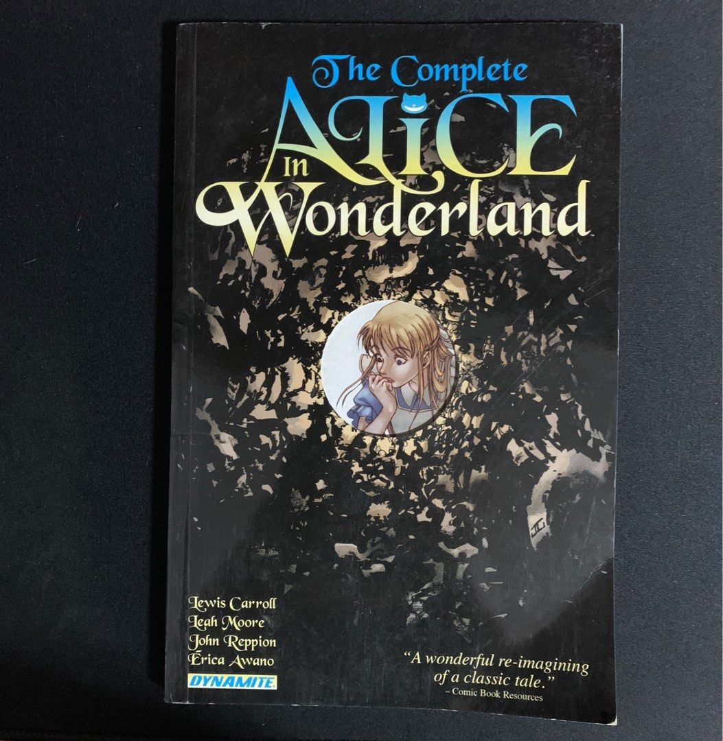 The Complete Alice in Wonderland Graphic Novel Comic, Hobbies & Toys ...
