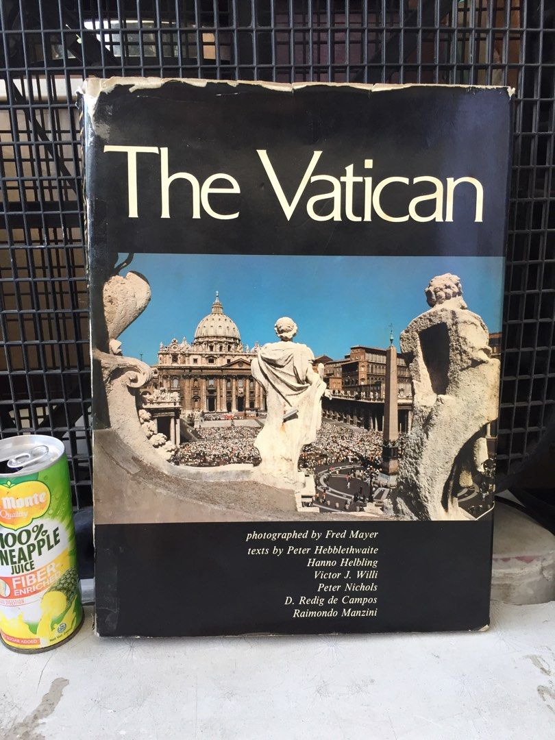 The Vatican by Peter Hebblethwaite 1979 hardbound big book, Hobbies ...