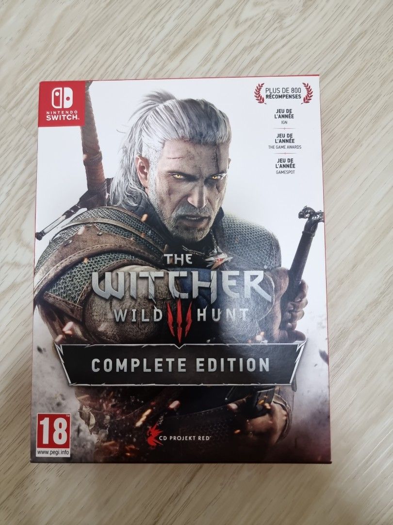 The Witcher 3 Switch, Video Gaming, Video Games, Nintendo on Carousell
