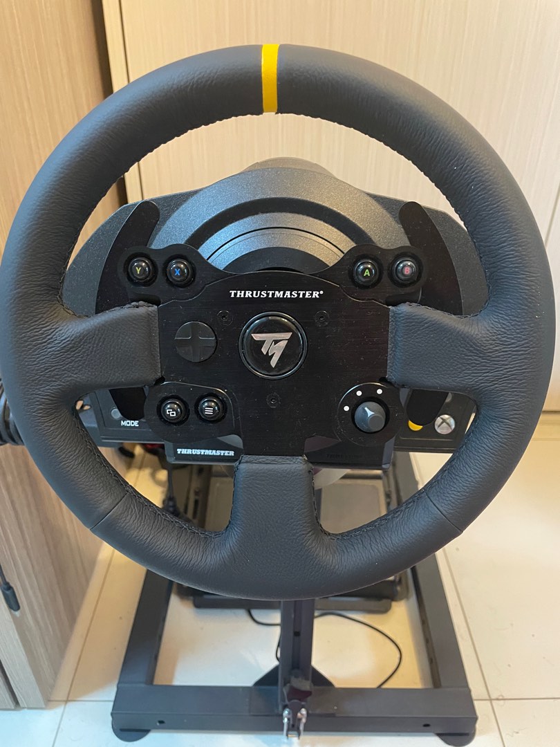 Thrustmaster PC/XBox Racing wheel (leather edition), Video Gaming ...