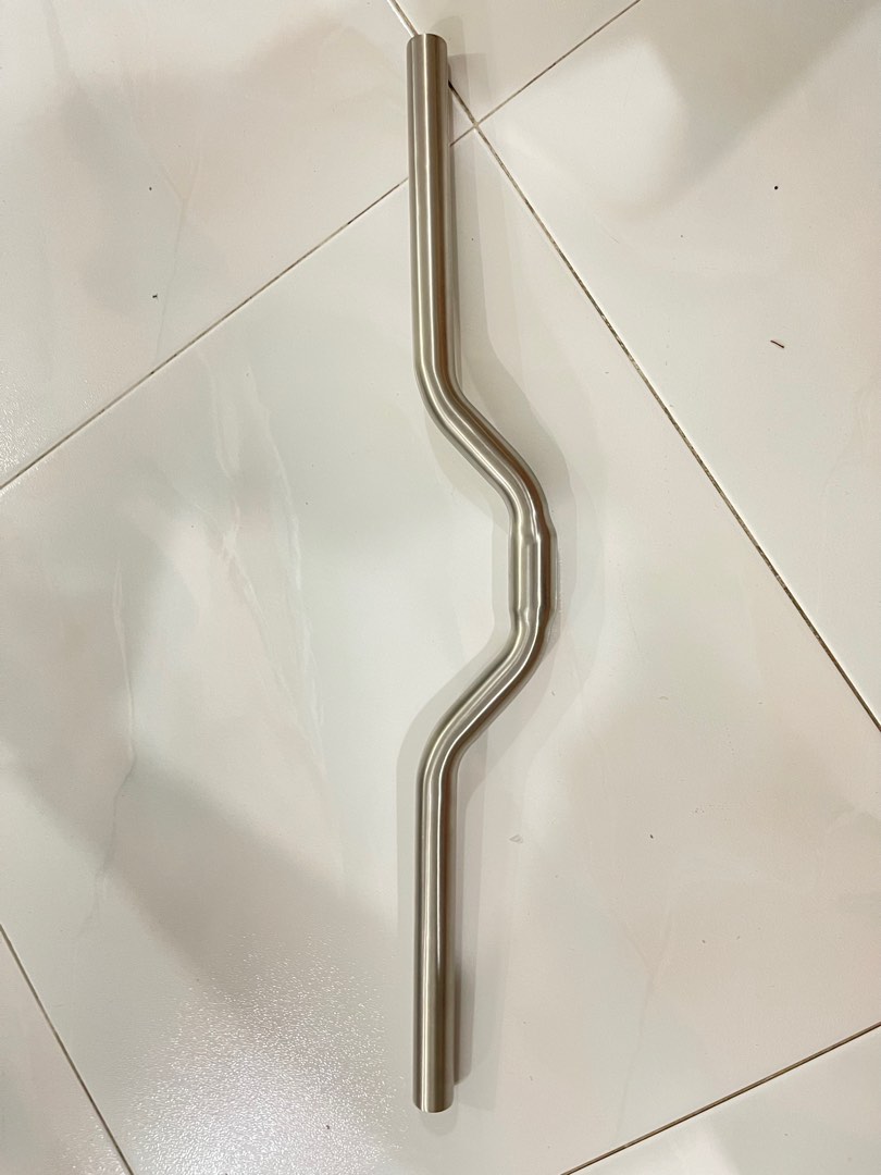 Titanium handler M bar for pikes 3sixty brompton, Sports Equipment ...