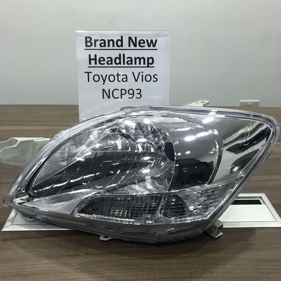 Toyota Vios NCP93 Headlamp, Car Accessories, Accessories on Carousell