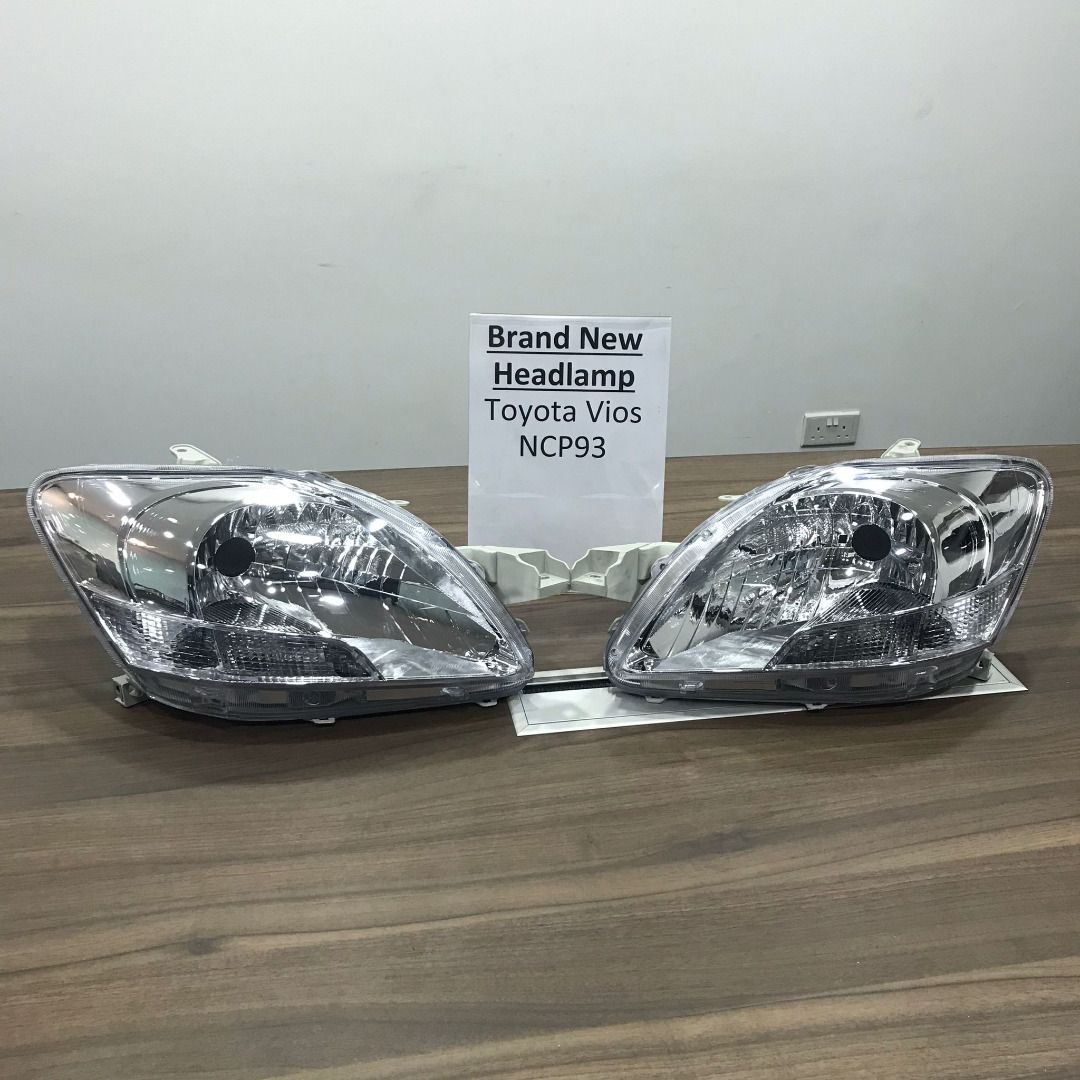 Toyota Vios NCP93 Headlamp, Car Accessories, Accessories on Carousell