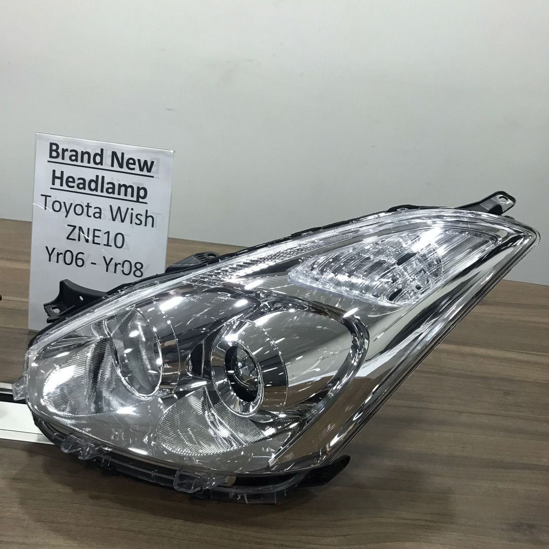 Toyota Wish Headlamp, Car Accessories, Accessories on Carousell