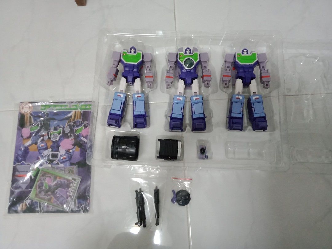 Transformers Masterpiece Reflector KFC Keith's Fantasy Club EAVI Metal ...