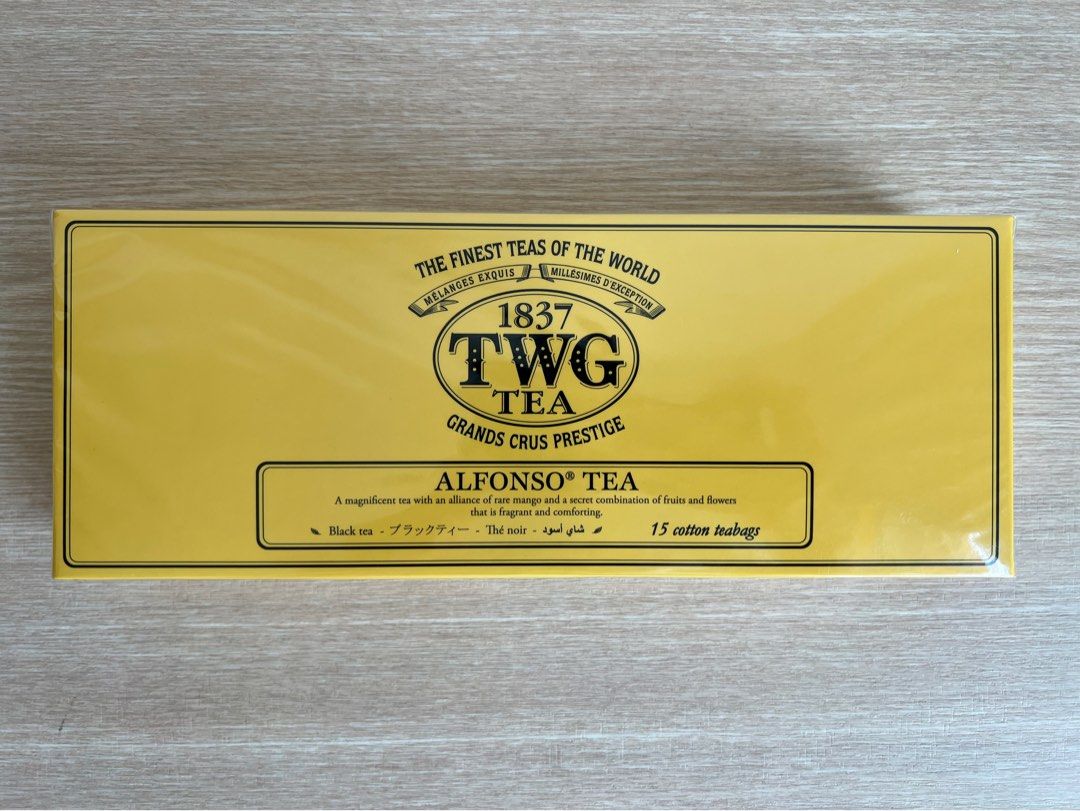 TWG Tea Bags, Food & Drinks, Beverages on Carousell