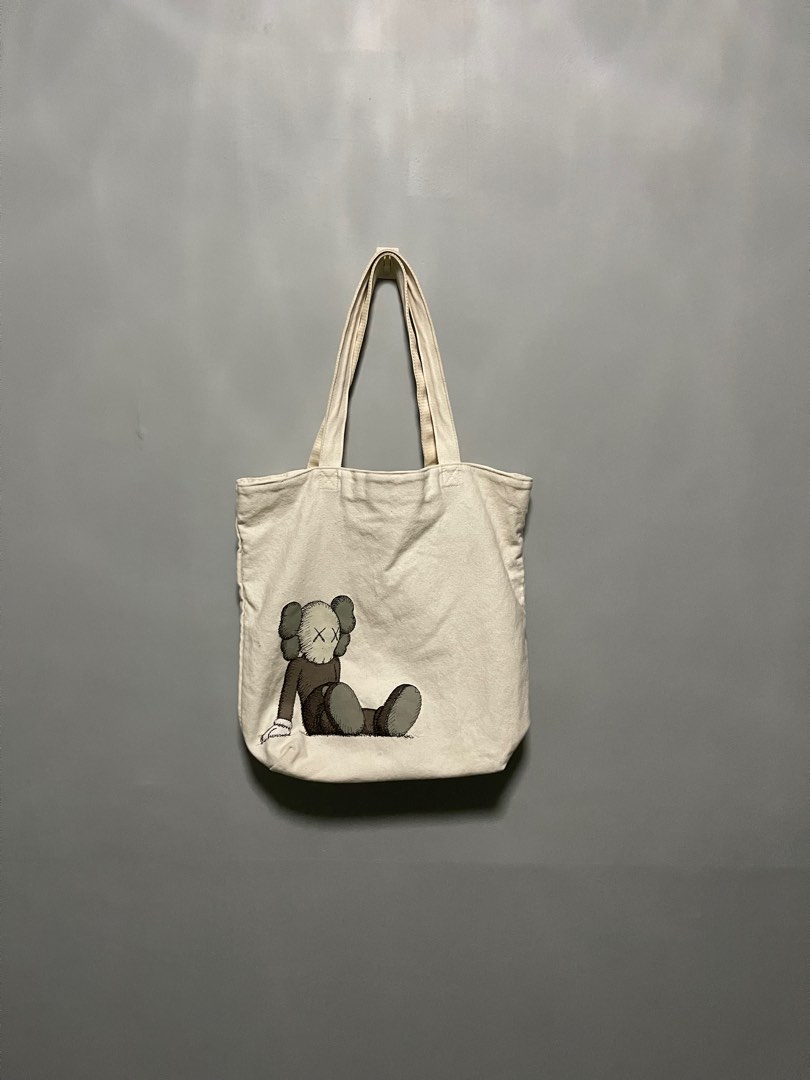 Uniqlo x Kaws Tote Bag, Women's Fashion, Bags & Wallets, Tote Bags on ...