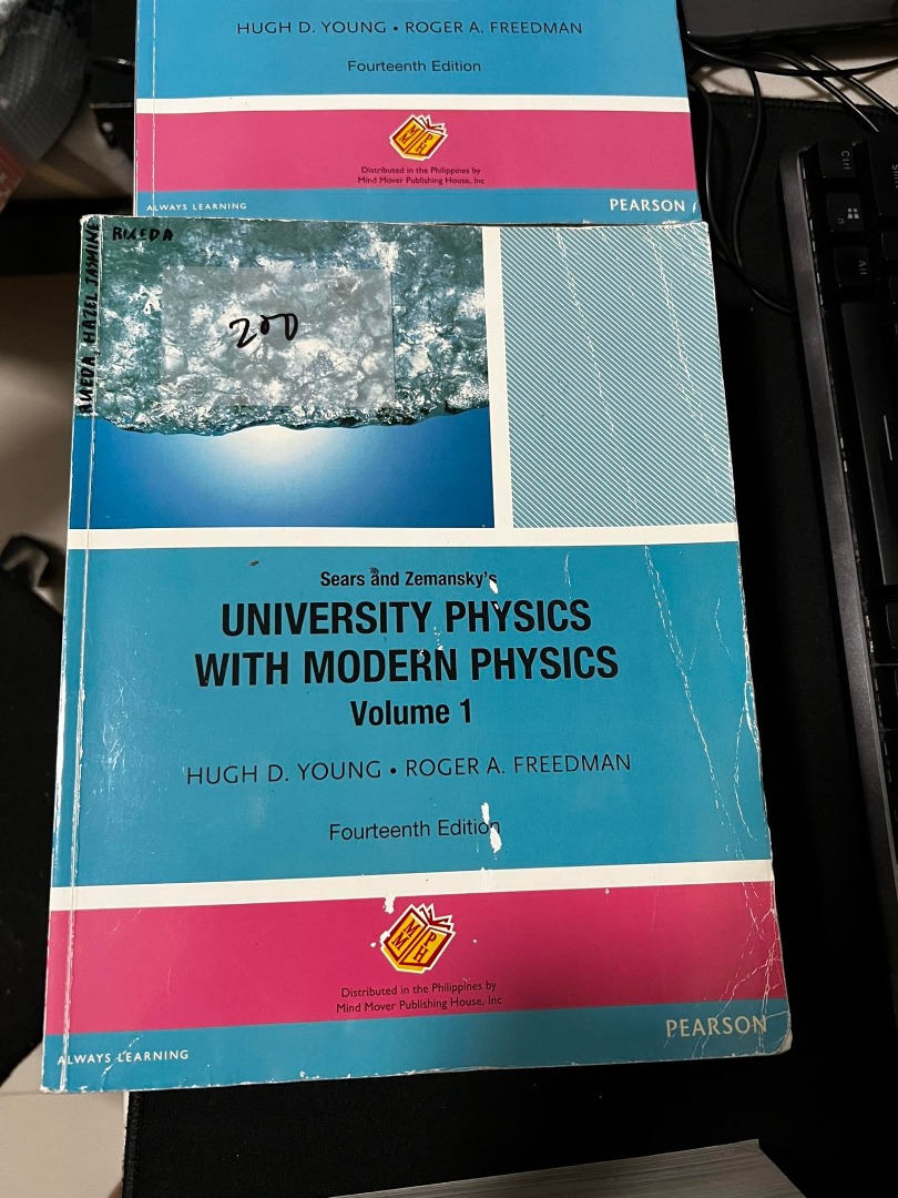 University Physics with Modern Physics Volumes 1&2 Young and Freedman ...