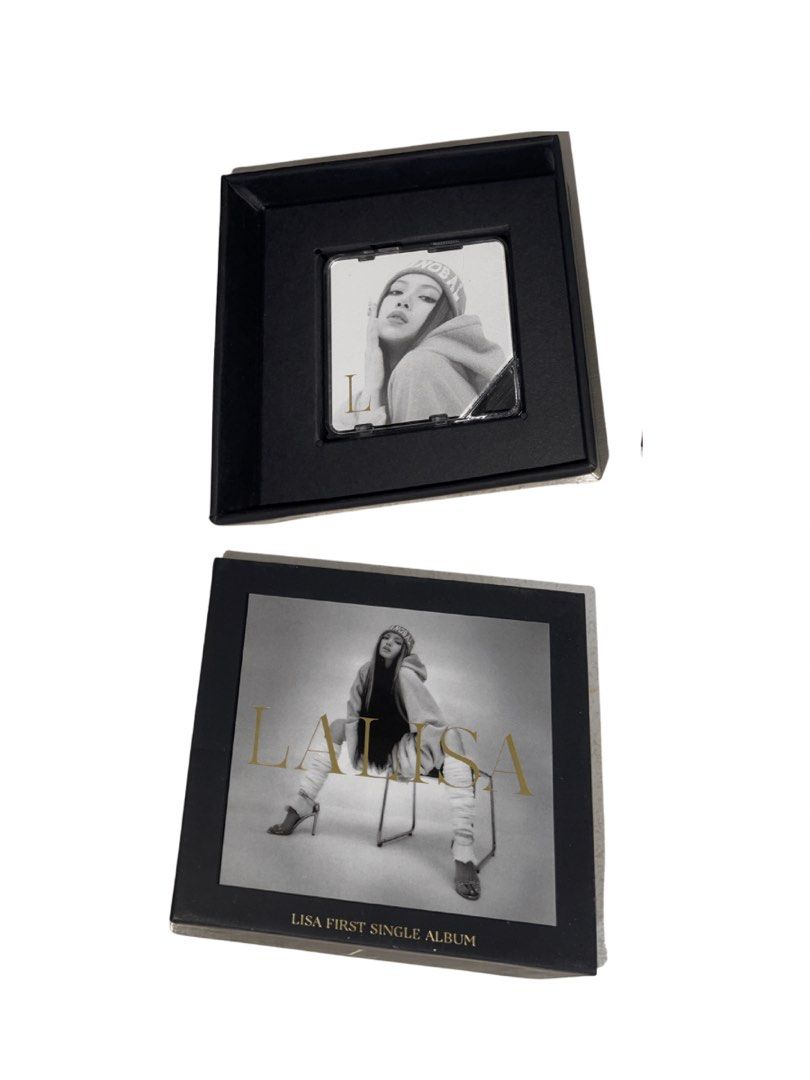 Unsealed BLACKPINK LISA - 1st Single Album Lalisa (Kit Album), Hobbies ...