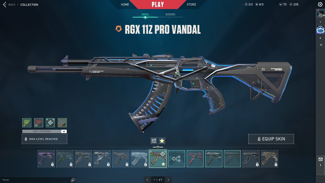 Valorant Account with 3 Premium Skins & 2 BP, Hobbies & Toys, Toys ...