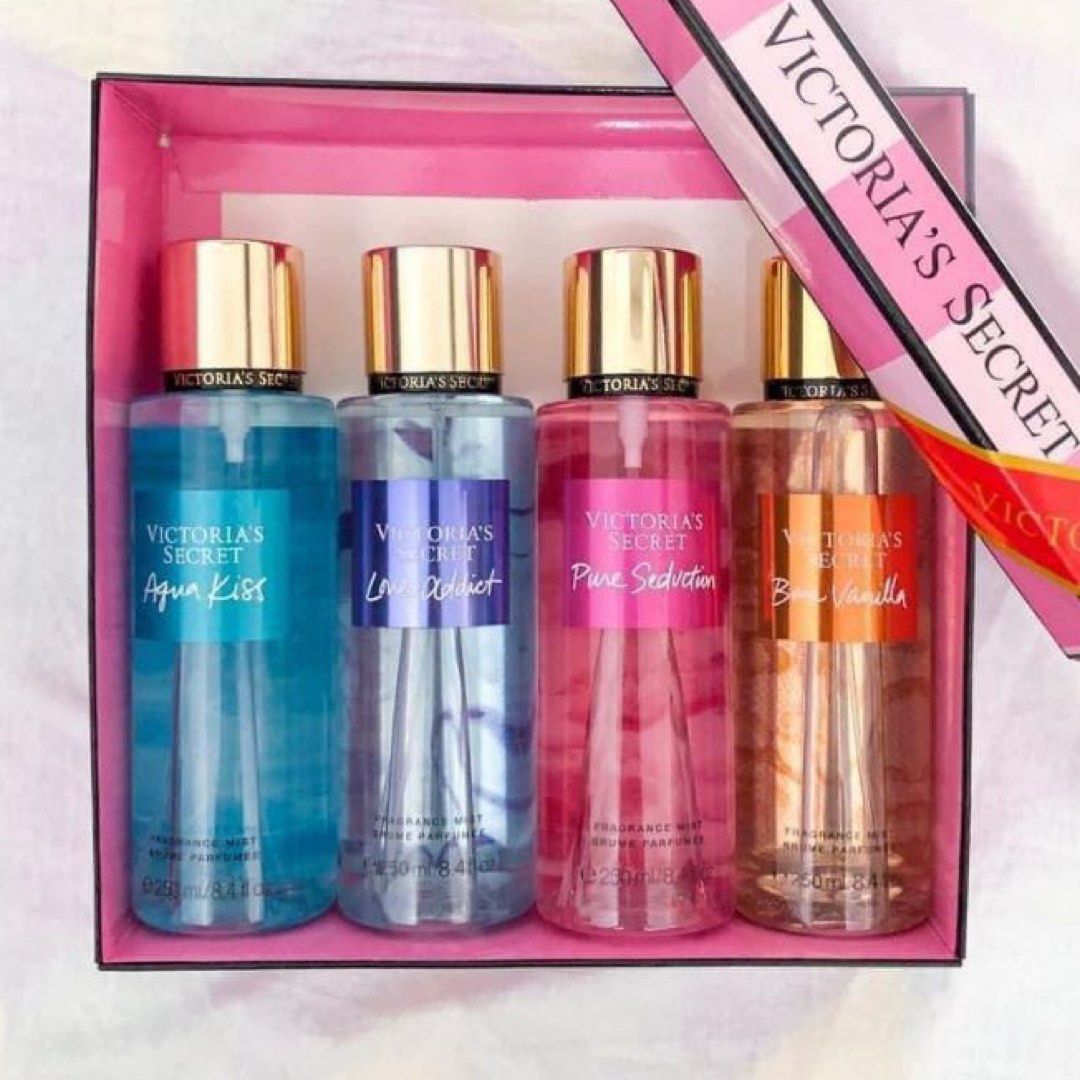 Victoria Secret New Classic Body Mist Collection 4 in 1, Beauty ...