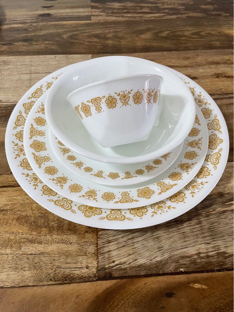 Vintage Corelle dinnerware, Furniture & Home Living, Kitchenware ...