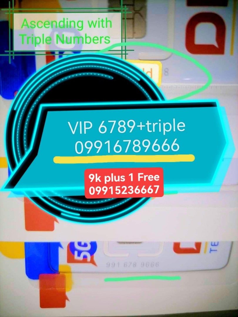 VIP SPECIAL NUMBER VANITY SIM Vanity Special, Mobile Phones & Gadgets ...