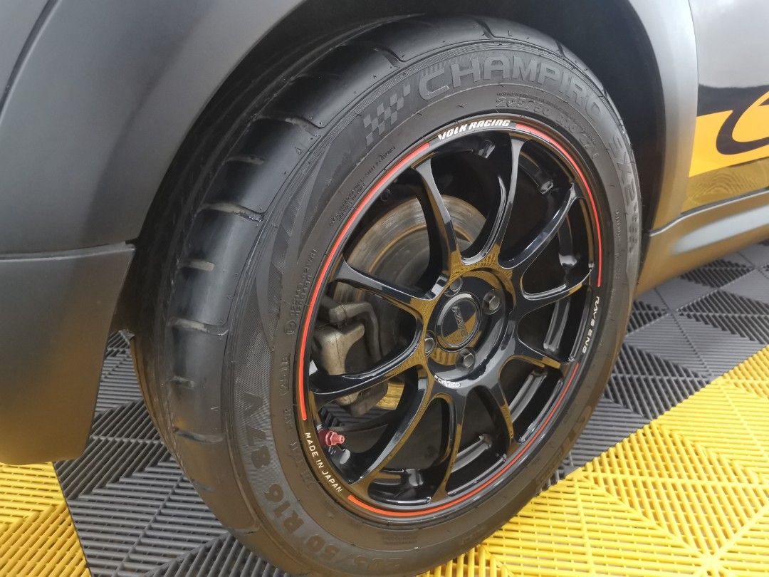 Volk Rays ZE40 16s 4x100, Car Parts & Accessories, Mags and Tires on ...