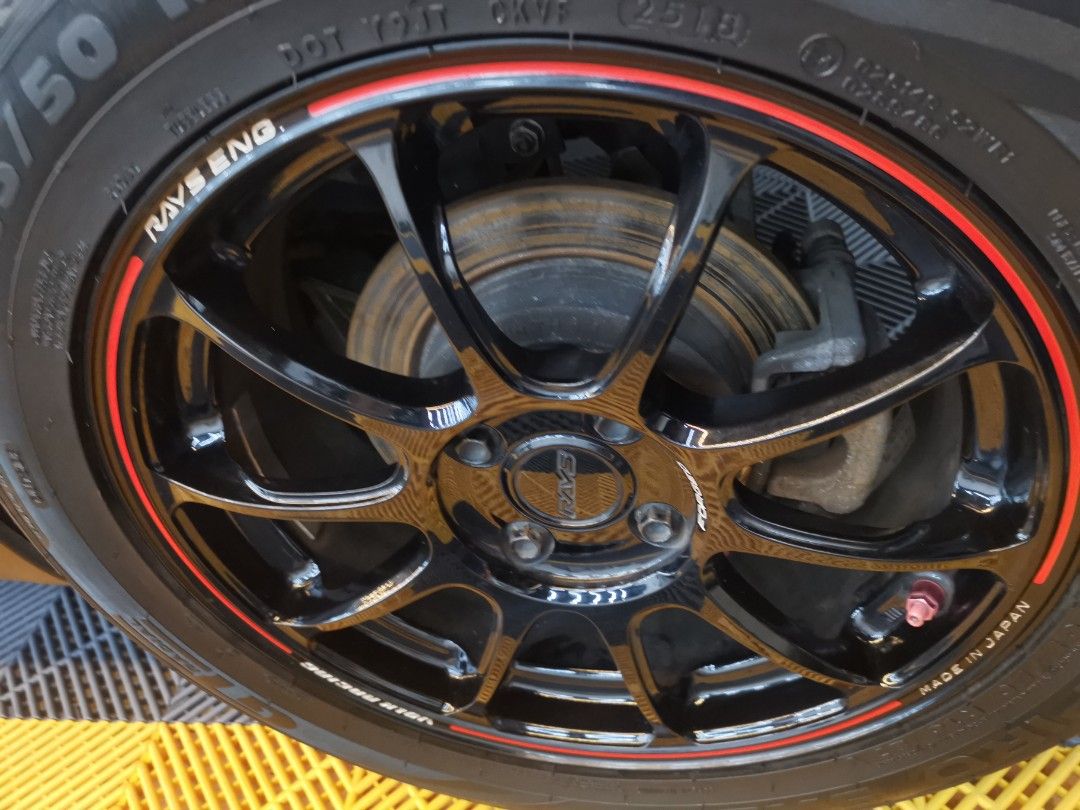 Volk Rays ZE40 16s 4x100, Car Parts & Accessories, Mags and Tires on ...