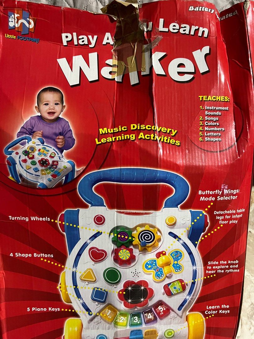 Little Footprint: WALKER - Play and Learn, Babies & Kids, Infant ...