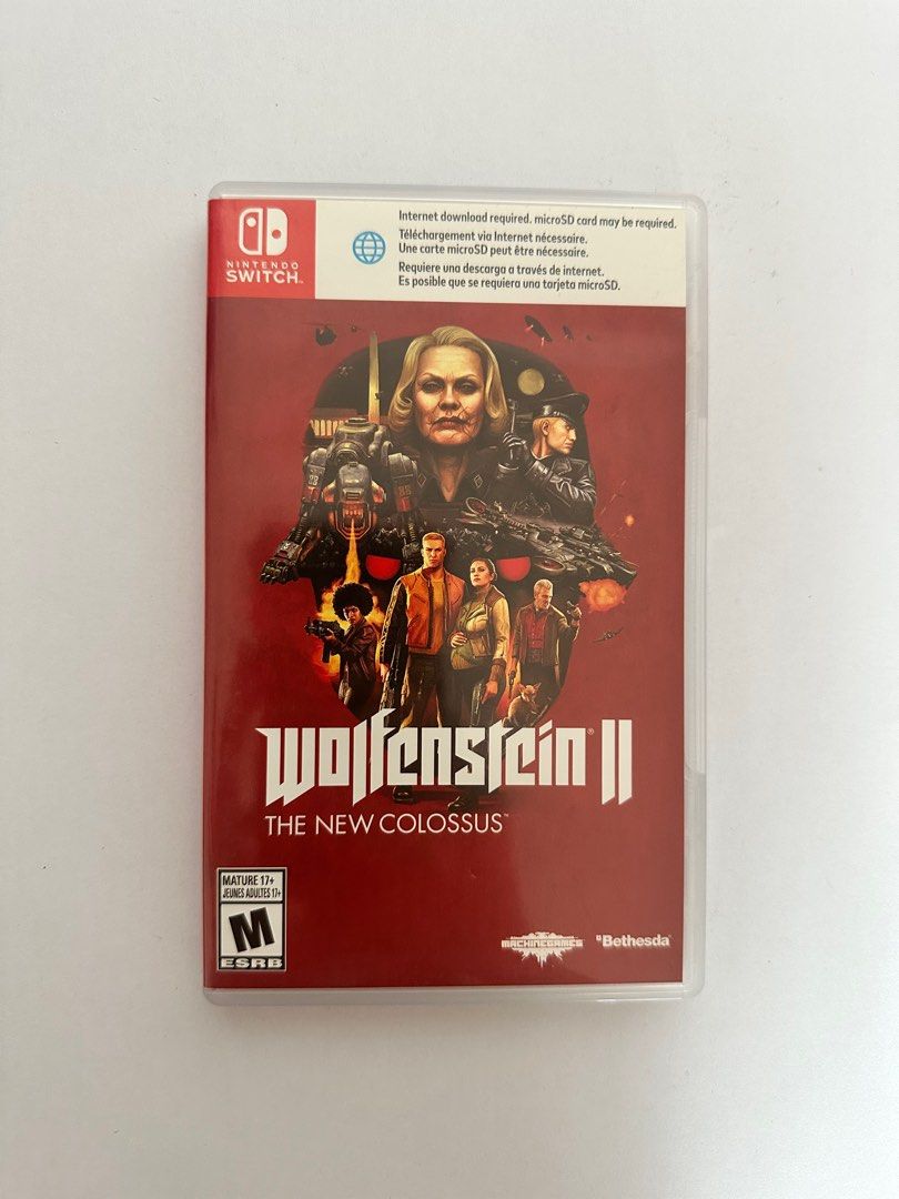 Wolfenstein II Nintendo Switch game, Video Gaming, Video Games ...