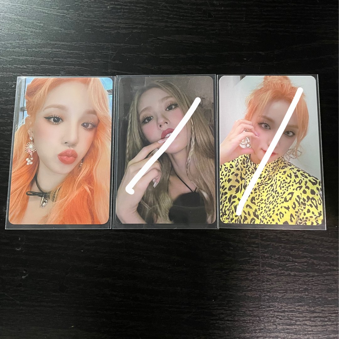 wts wtt gidle i love album pcs ||(g)i-dle miyeon minnie soojin soyeon ...