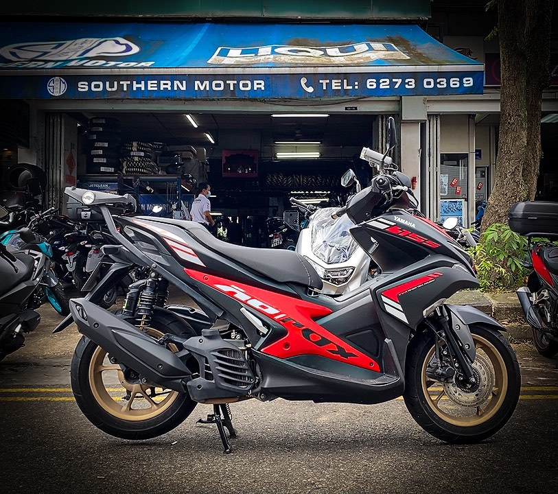 Yamaha Aerox 155 Keyless July 2029, Motorcycles, Motorcycles for Sale ...