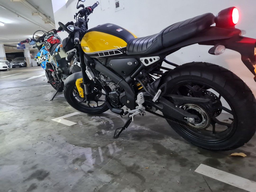 Yamaha xsr155, Motorcycles, Motorcycles for Sale, Class 2B on Carousell
