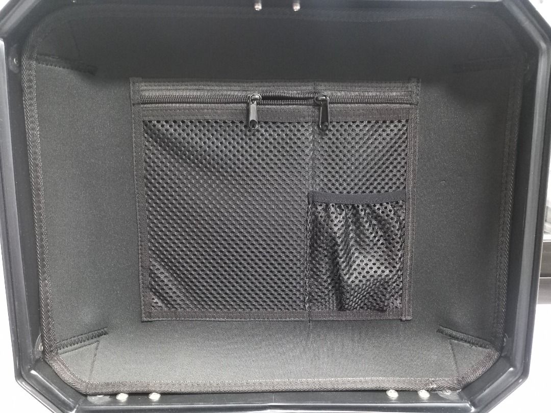 Zedge Aluminium Box 45L, Motorcycles, Motorcycle Accessories on Carousell