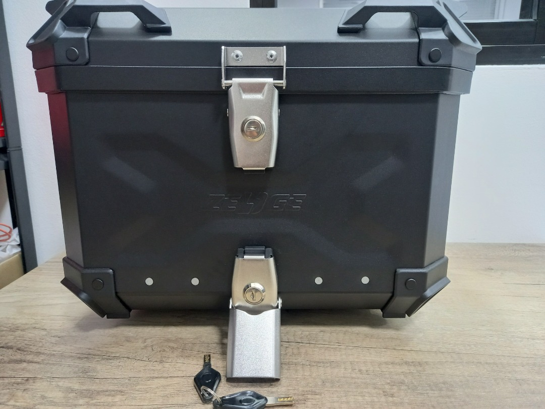 Zedge Aluminium Box 45L, Motorcycles, Motorcycle Accessories on Carousell
