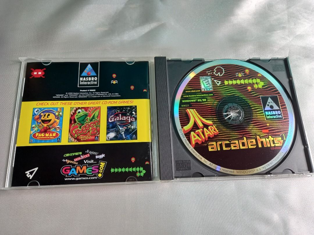 1999 ATARI ARCADE HITS CD THE ULTIMATE COLLECTION, Hobbies & Toys ...