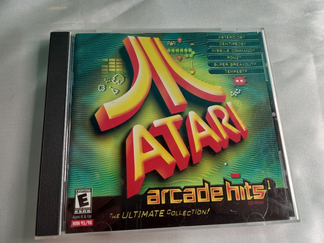 1999 ATARI ARCADE HITS CD THE ULTIMATE COLLECTION, Hobbies & Toys ...