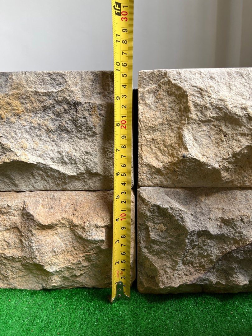 1x1m water feature/ pond basin (with bricks seen in picture), Furniture ...