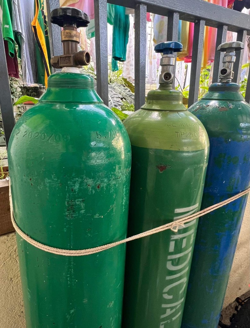 50 lbs Oxygen Tanks, Health & Nutrition, Medical Supplies & Tools on ...