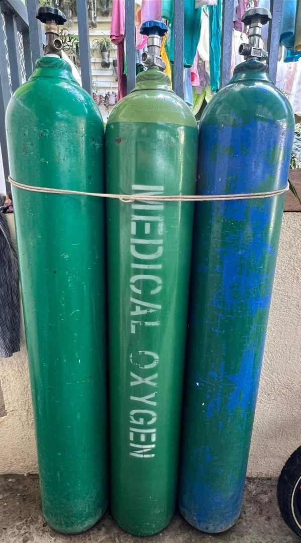 50 lbs Oxygen Tanks, Health & Nutrition, Medical Supplies & Tools on ...