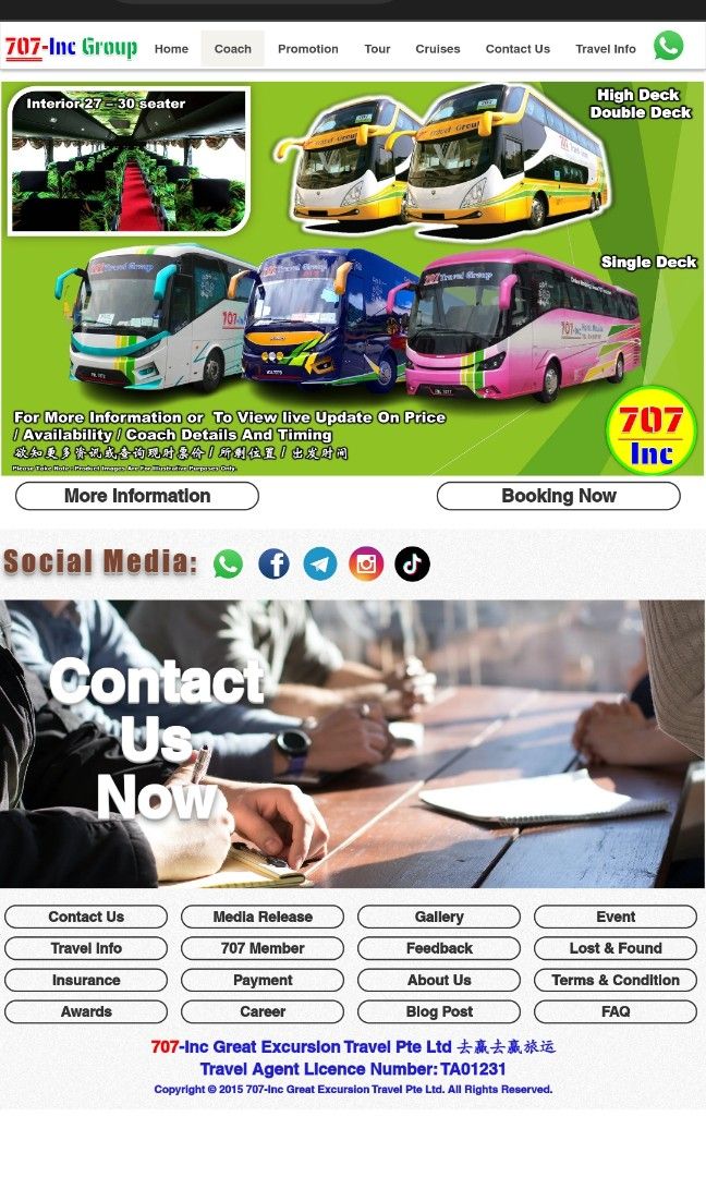 707 bus ticket to Melaka, Tickets & Vouchers, Local Attractions ...