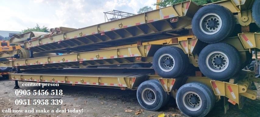 8 wheeler double-axle Low Bed Trailer 26 feet 45 tons load capacity - Brand New, Special ...