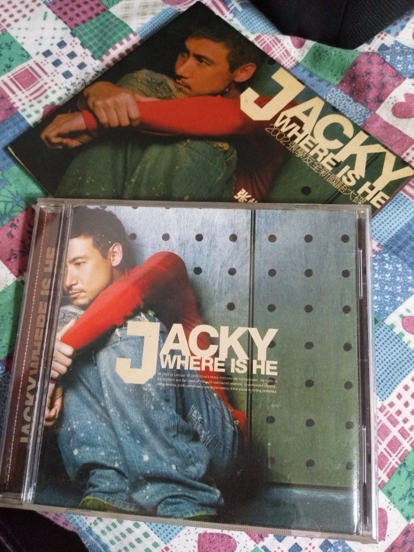 張學友 他在那裡 JACKY WHERE IS HE CD 2002年 DSD 齊件 AA, 興趣及遊戲, 音樂樂器 & 配件, 音樂與媒體 - CD 及 DVD - Carousell