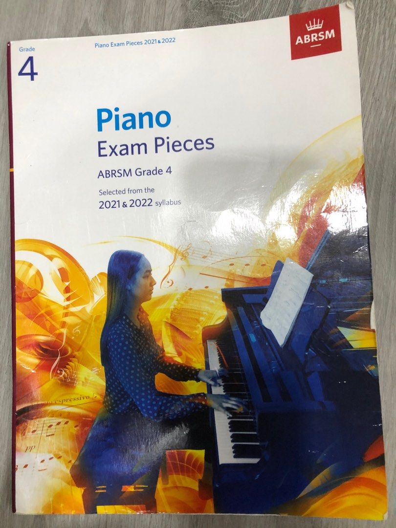 ABRSM piano exam pieces grade 4 (2021 & 2022 syllabus), Hobbies & Toys, Music & Media, Music ...