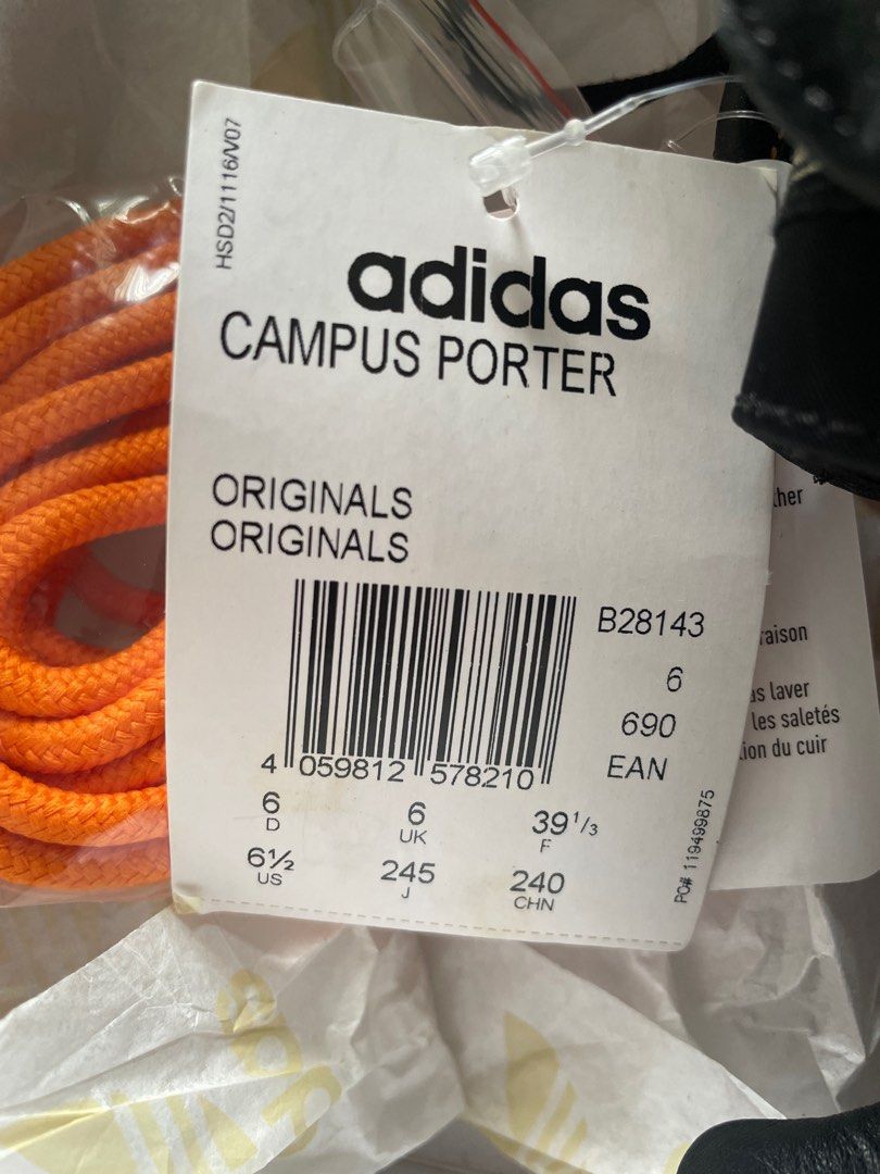 Adidas x Porter Campus Collab, Men's Fashion, Footwear, Sneakers on ...