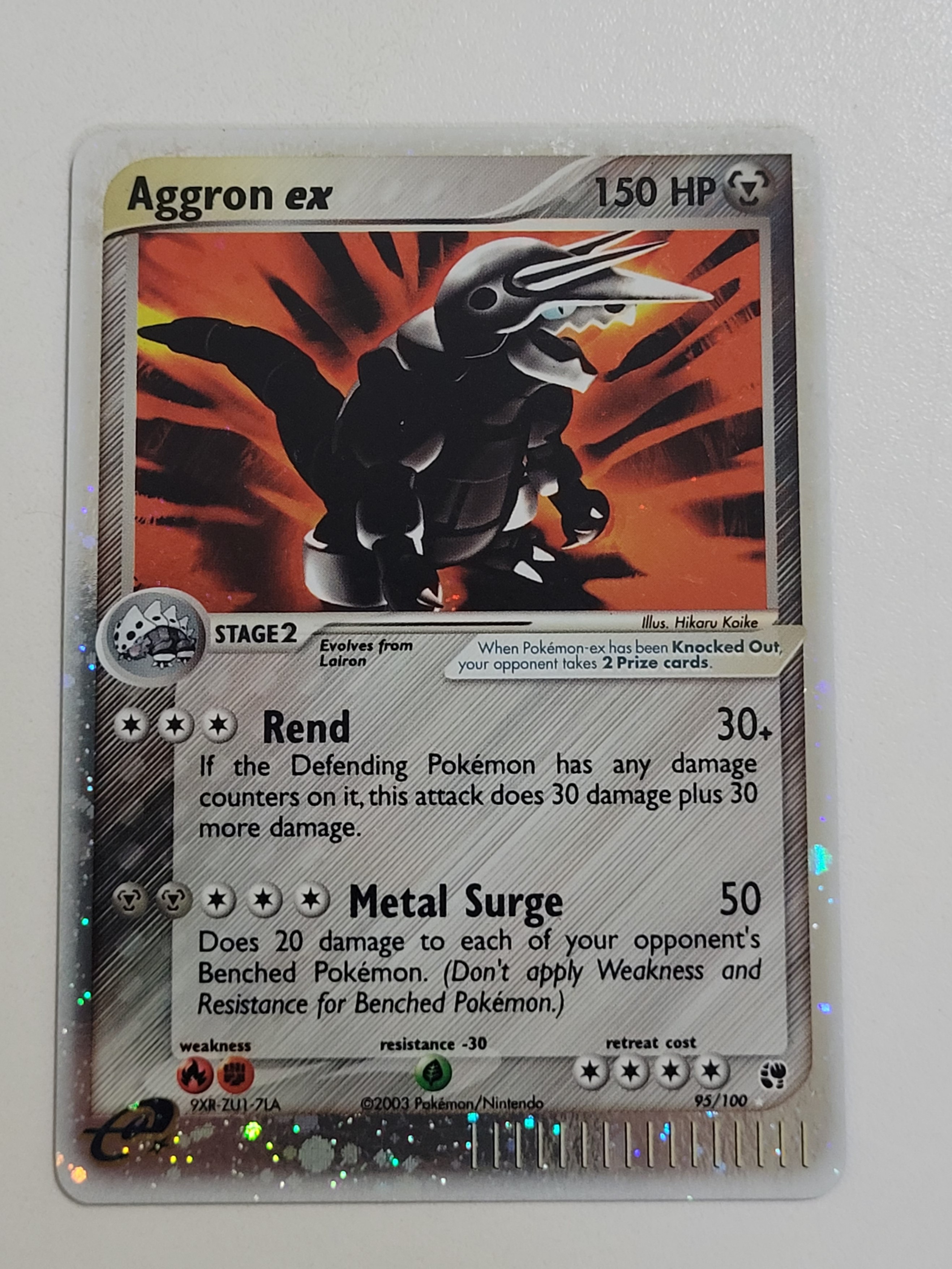 Aggron ex - Sandstorm, Hobbies & Toys, Toys & Games on Carousell