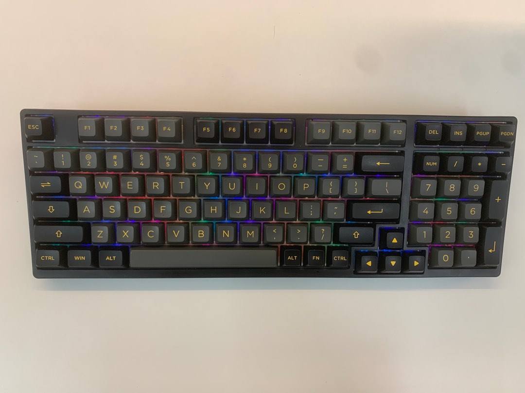 Akko 3098B mechanical keyboard Silver akko switches CHEAP!, Computers ...