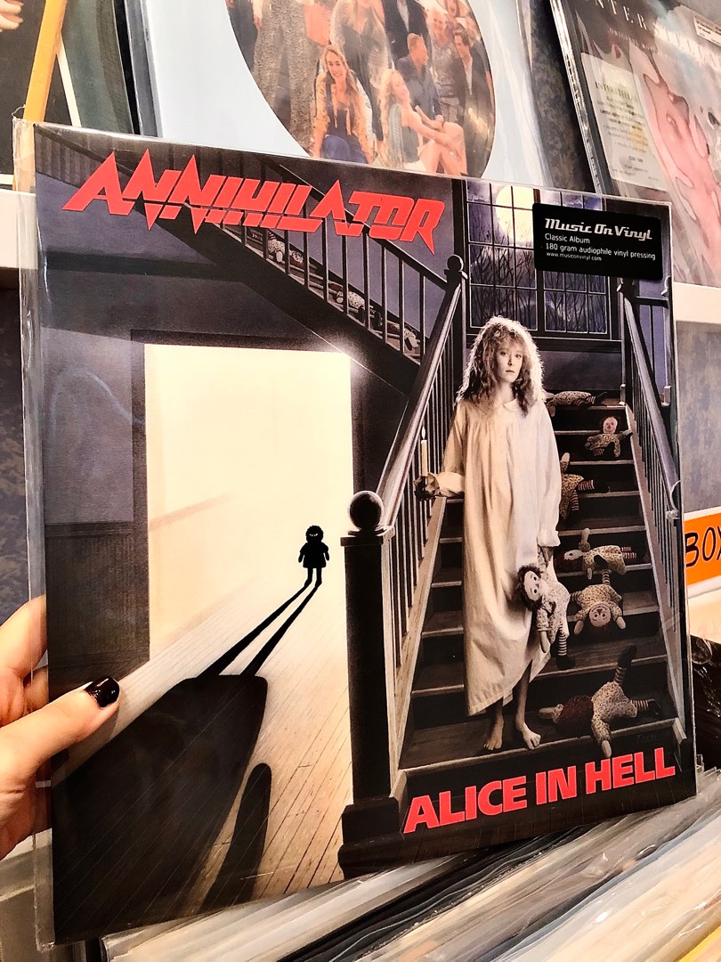 Annihilator - Alice in Hell (180grams vinyl record lp), Hobbies & Toys ...
