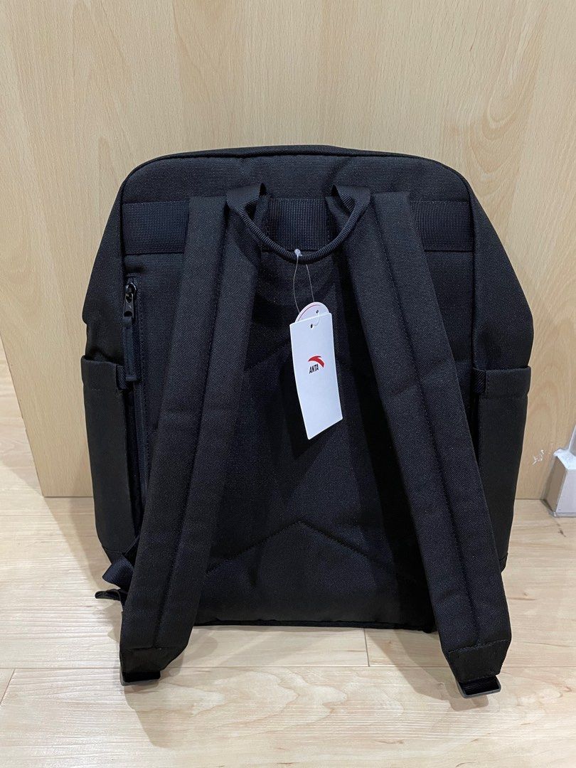 Anta Urban Travel Backpack - Black, Men's Fashion, Bags, Backpacks on ...