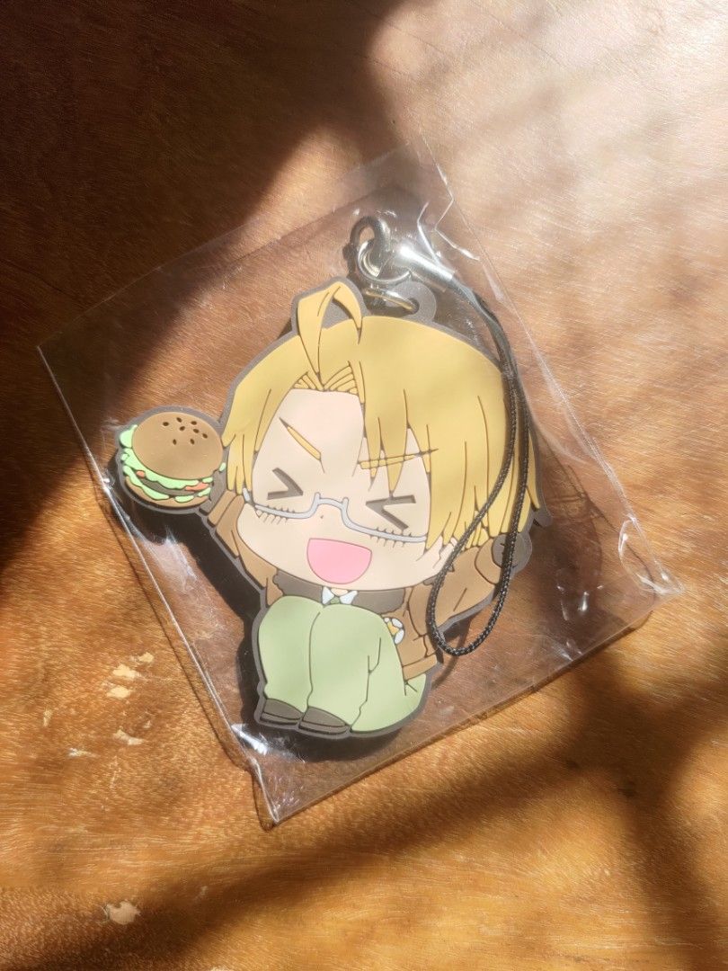APH Hetalia America Alfred Jones Rubber Stral, Hobbies & Toys ...