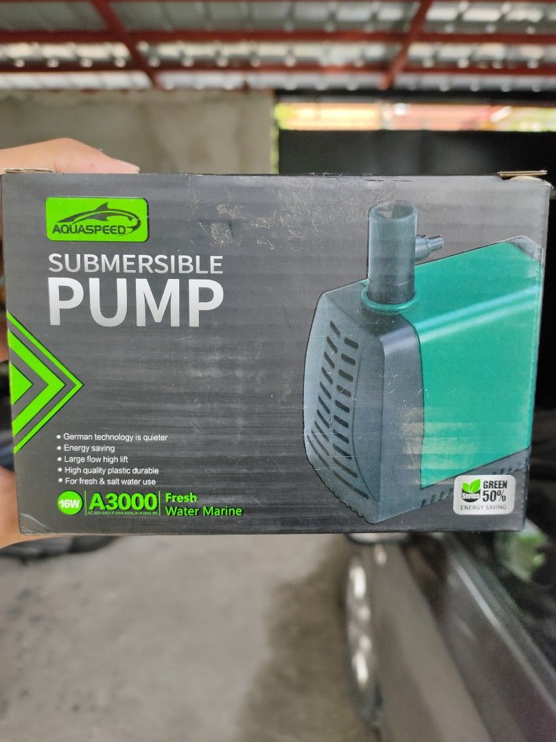 Aquaspeed A3000 Submersible Pump, Furniture & Home Living, Gardening ...