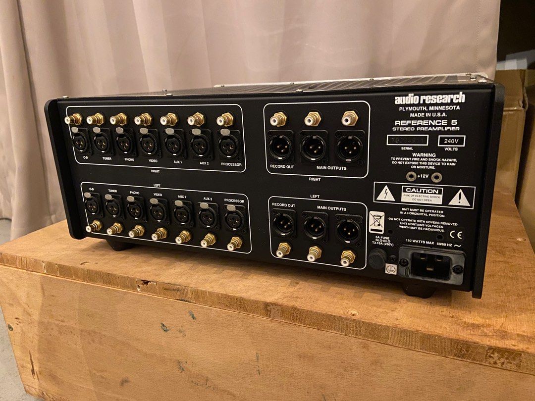 Audio Research Reference 5SE Tube Preamp Preamplifier, Audio, Soundbars ...