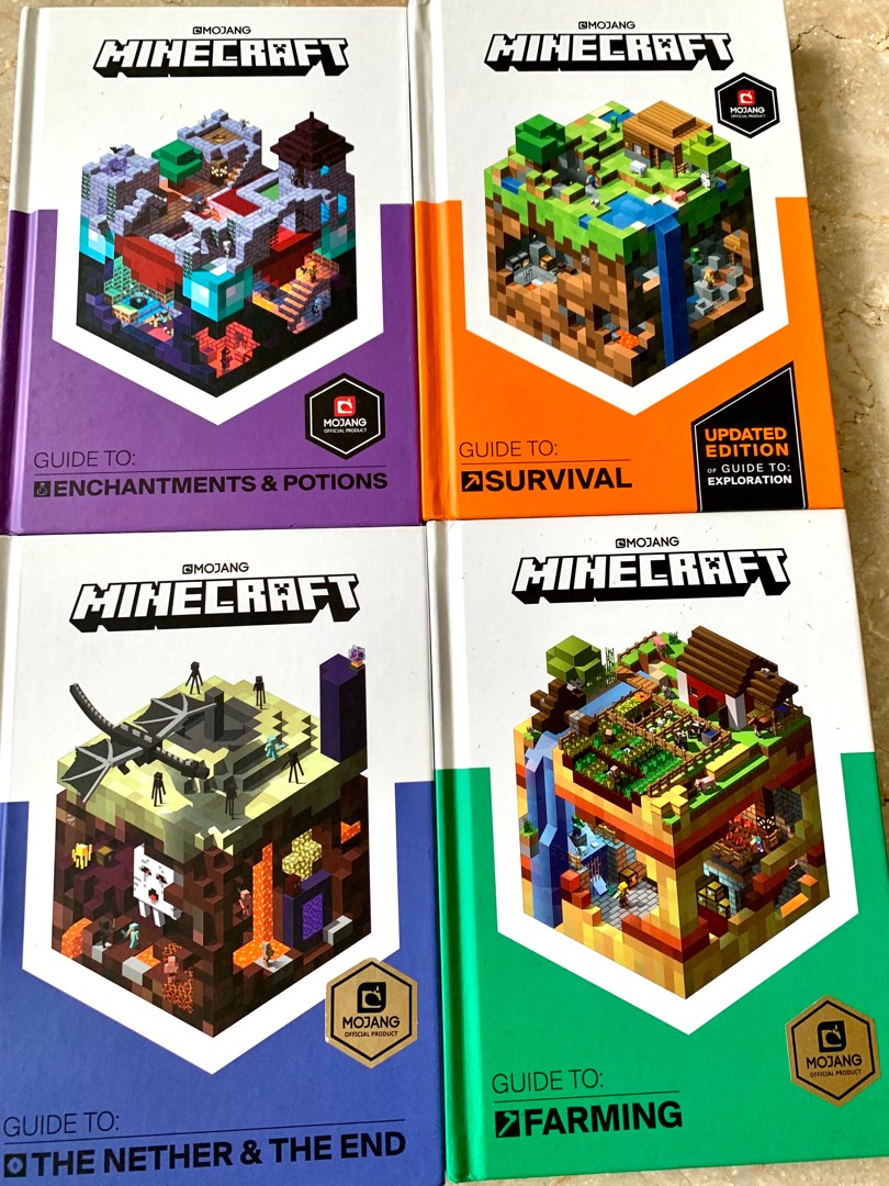 Authentic Minecraft books, Hobbies & Toys, Books & Magazines, Children ...