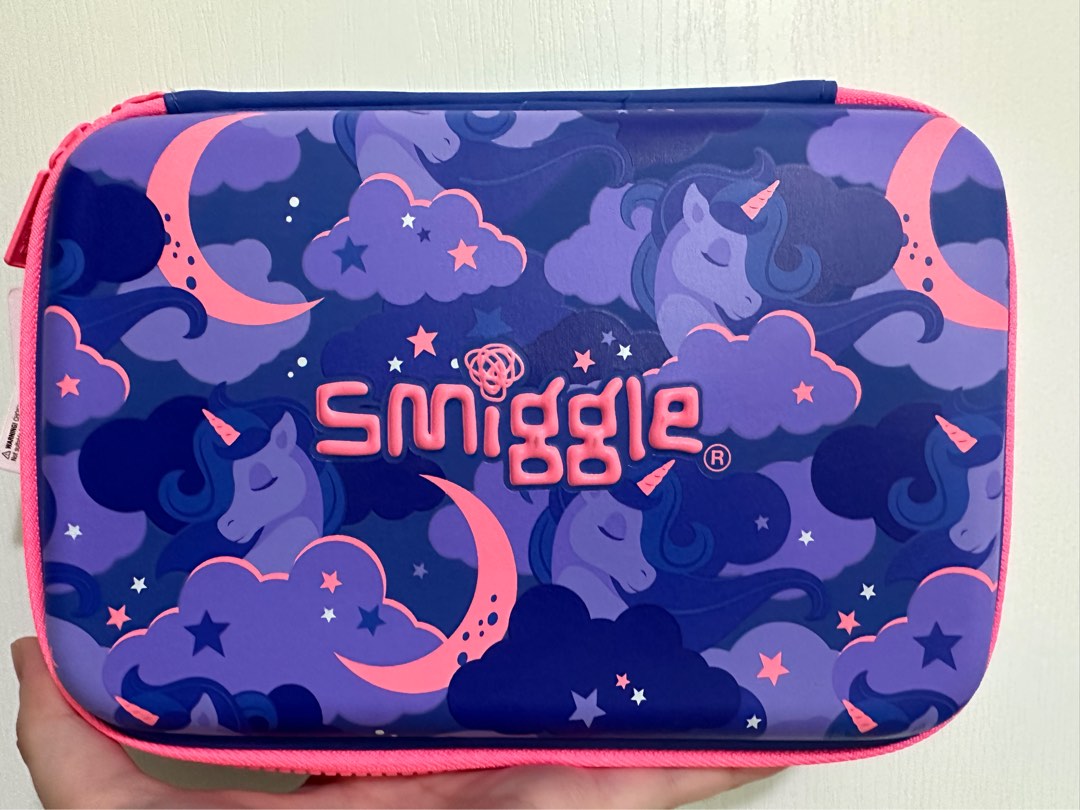Authentic Smiggle Hard Top Case, Babies & Kids, Babies & Kids Fashion ...