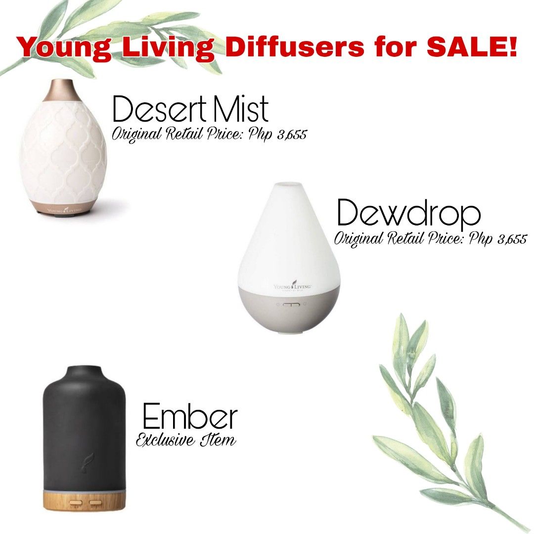 Authentic Young Living Diffusers, Furniture & Home Living, Home ...