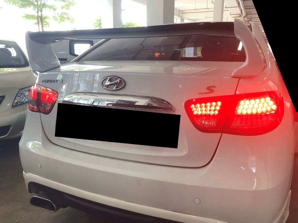 Avante LED Tail Lights (2009-2010), Car Accessories, Electronics ...