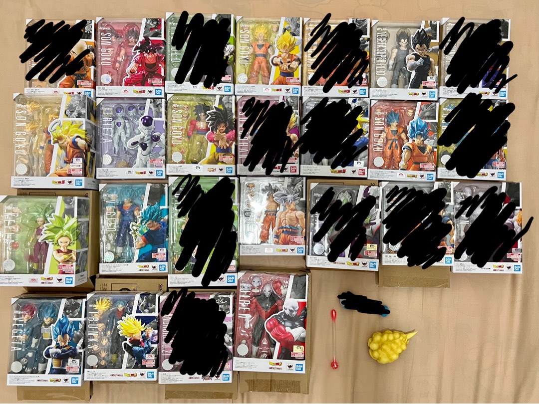 Bandai shf dragonball series S.H.Figuarts, Hobbies & Toys, Toys & Games ...
