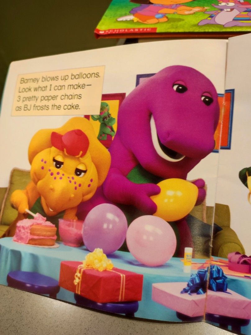 Barney vintage children's book, Hobbies & Toys, Books & Magazines ...