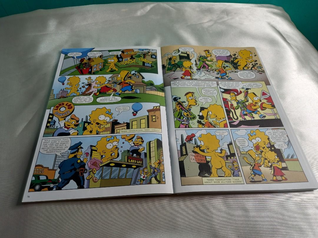 Bart Simpson Comic Book Prince Of Pranks Hobbies And Toys Books